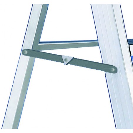 Escabeau pro suréquipé Regina VIP. 2 rampes d'accès + garde-corps