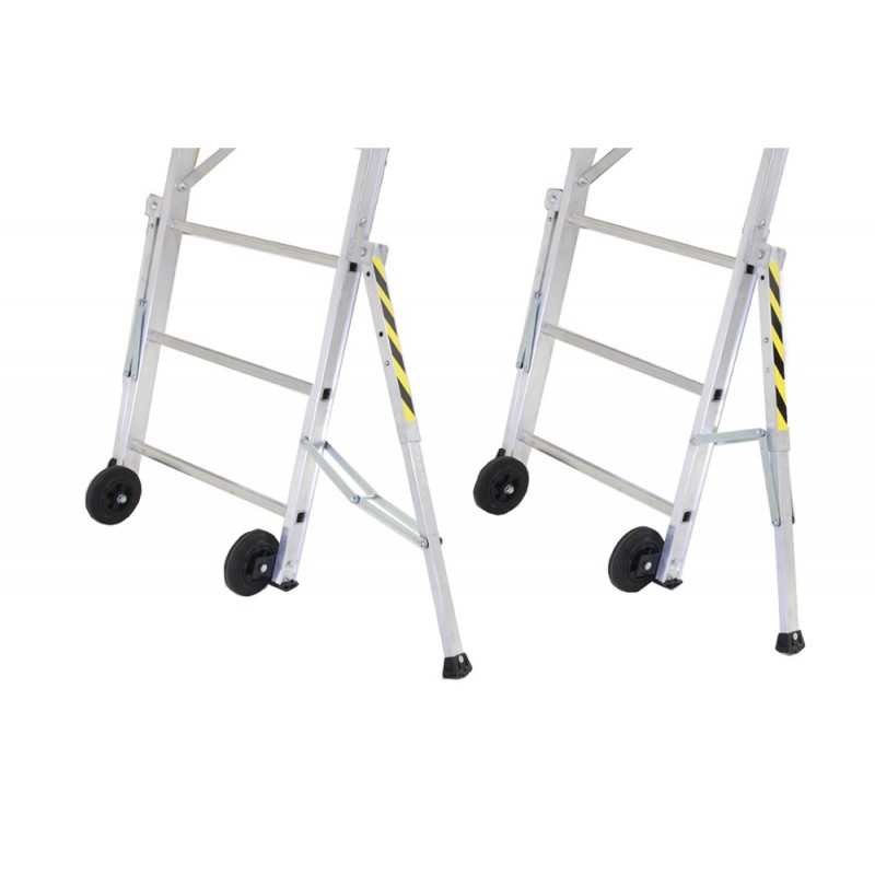 Plateforme de travail individuelle roulante avec barreau PIR